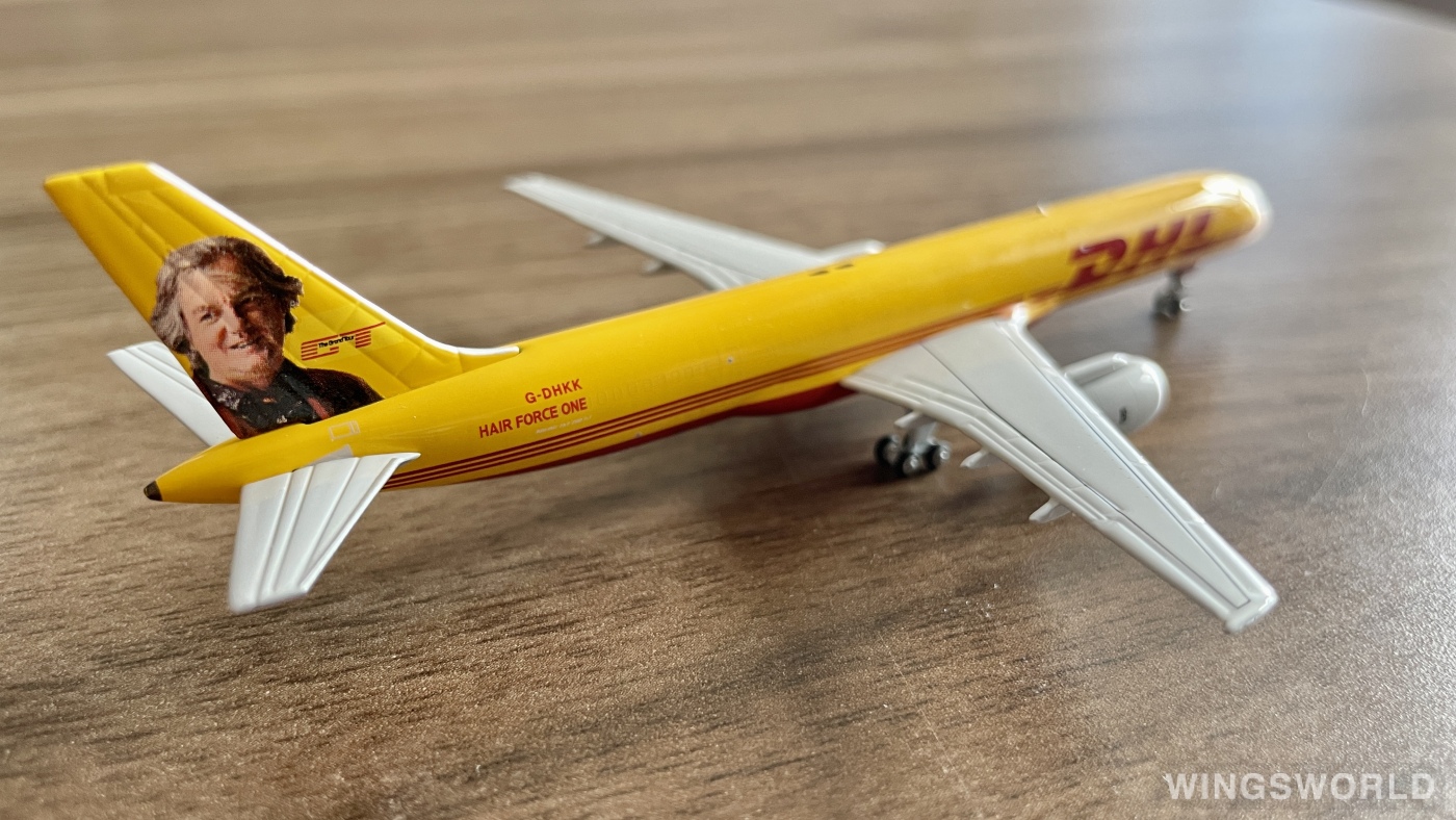 NG models 1:400 Boeing 757-200 DHL 敦豪 NG53168 G-DHKK James May的照片 作者:YC ...