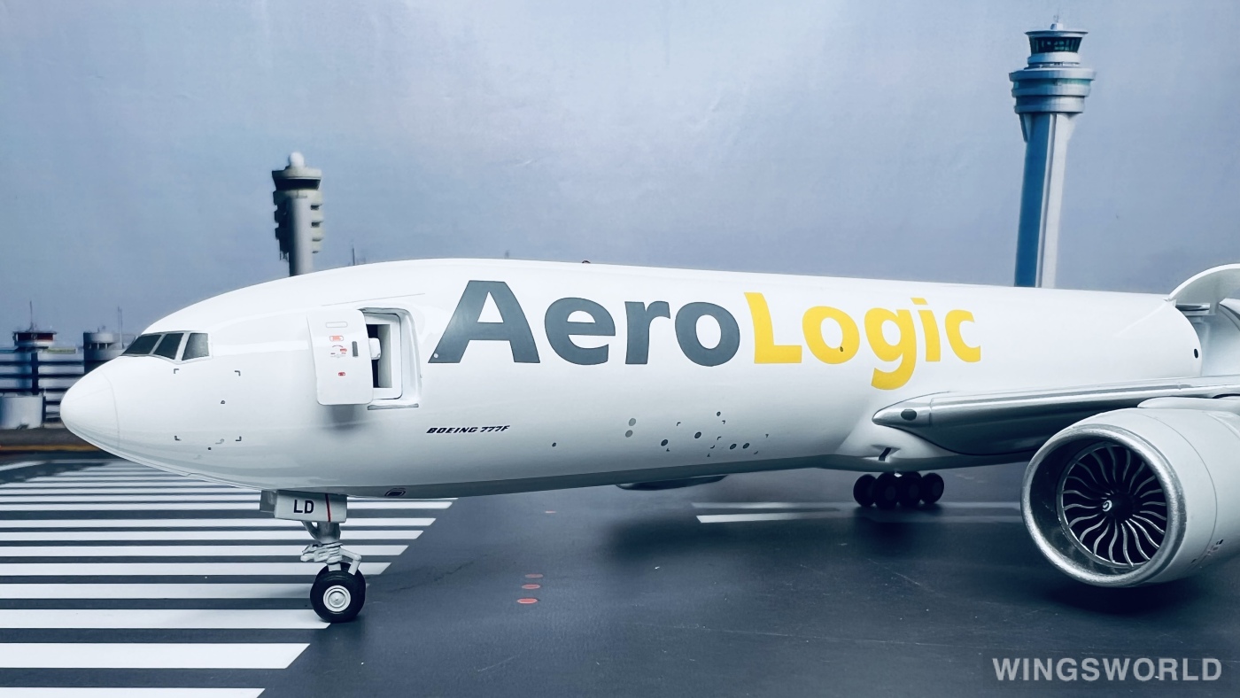 Geminijets 1:200 Boeing 777F AeroLogic 逻辑航空 G2BOX949 D-AALD 的照片 作者:JohnnyTS - 飞机模型世界资料库