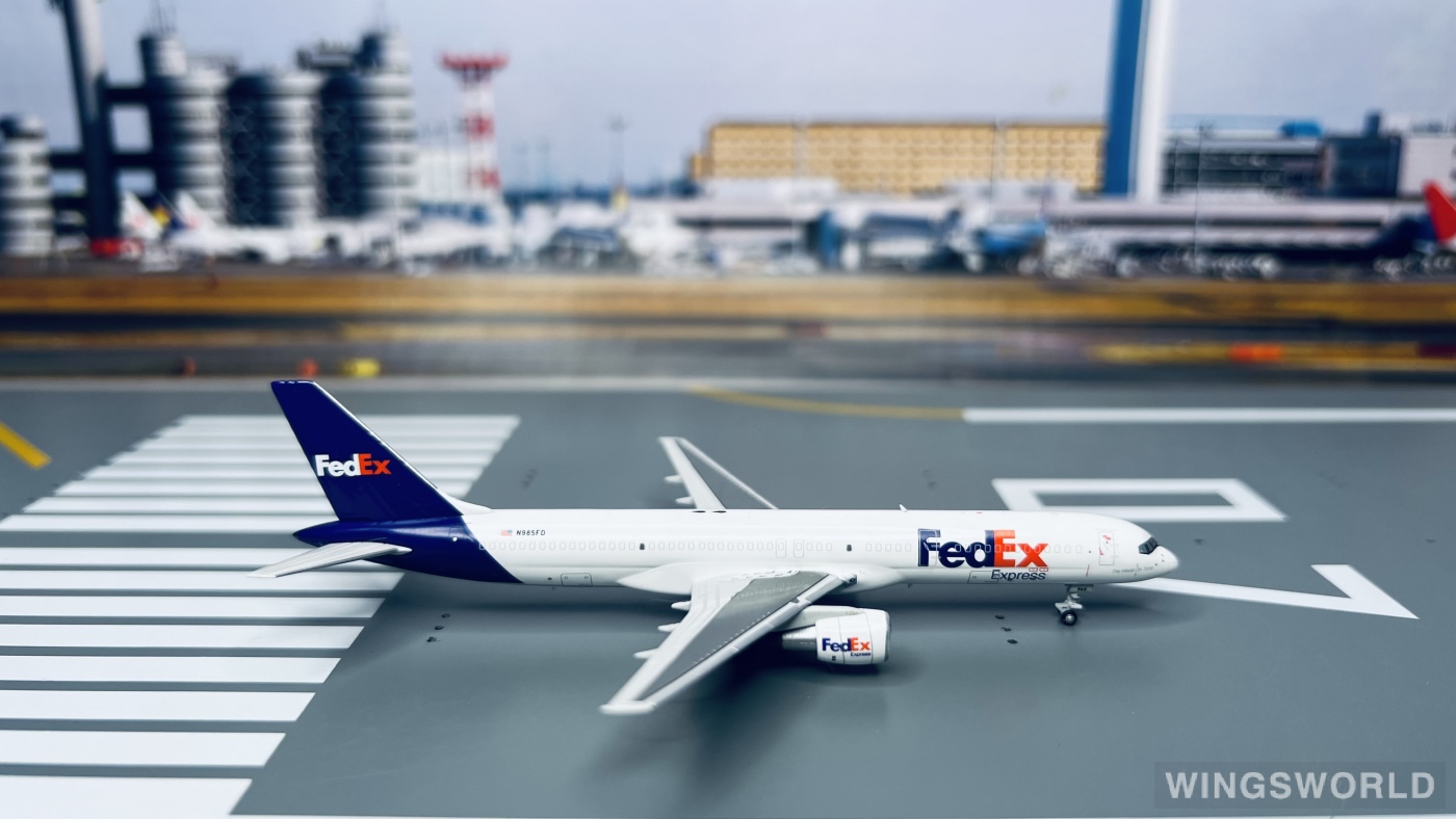 NG models 1:400 Boeing 757-200 FedEx 联邦快递 NG53099 N985FD 的照片 作者 ...