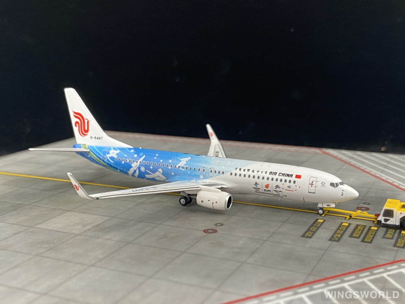 NG models 1:400 Boeing 737-800 Air China 中国国际航空 NG58125 B-5497 北京东奥的照片 ...
