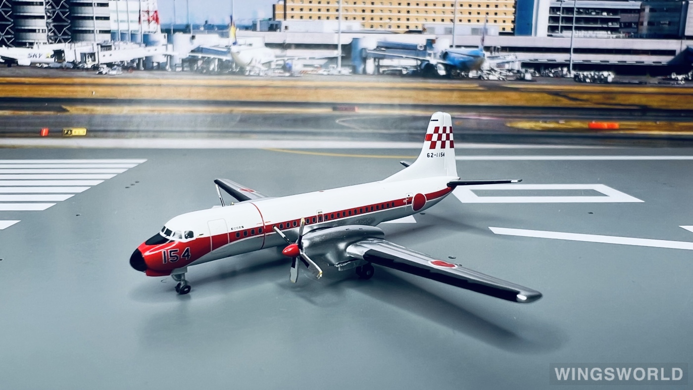 Geminijets 1:400 NAMC YS-11 JASDF 日本航空自卫队 GJ70785 62-1154 1990 Flight ...