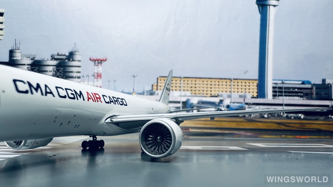 NG models 1:400 Boeing 777F CMA CGM Air Cargo NG72011 F-HMRB 的照片 作者:JohnnyTS - 飞机模型世界资料库