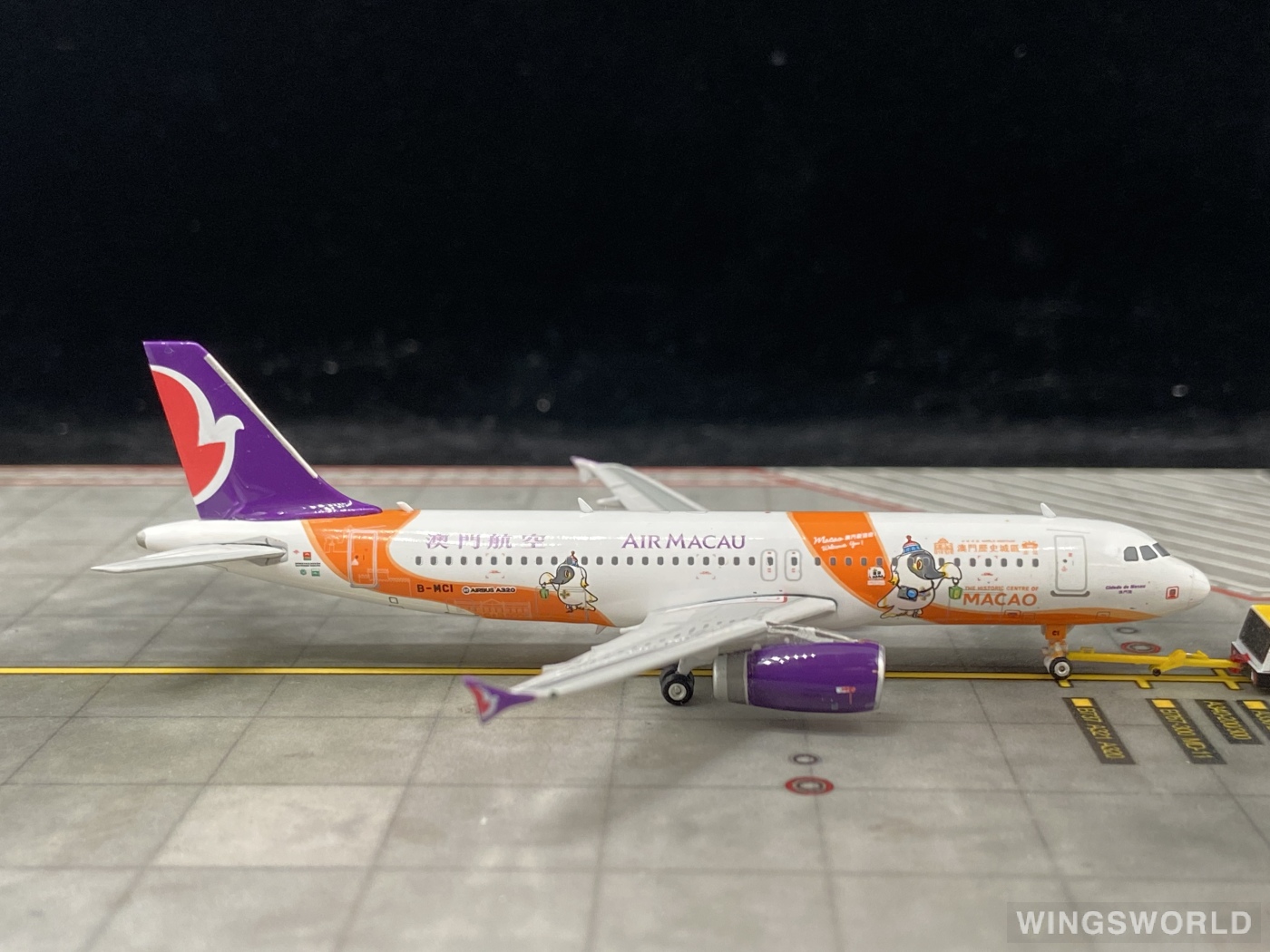 Phoenix 1:400 Airbus A320 Air Macau 澳门航空 PH04268 B-MCI 的照片 作者:图波列夫飞行大队 ...