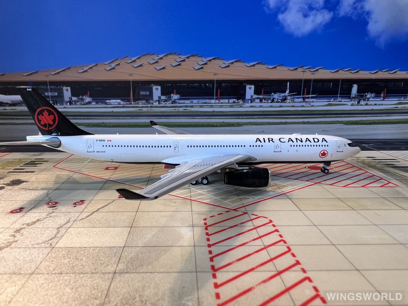HYJLwings 1:400 Airbus A330-300 Air Canada 加拿大航空 HYJL33002 C-GEGC 的照片 ...