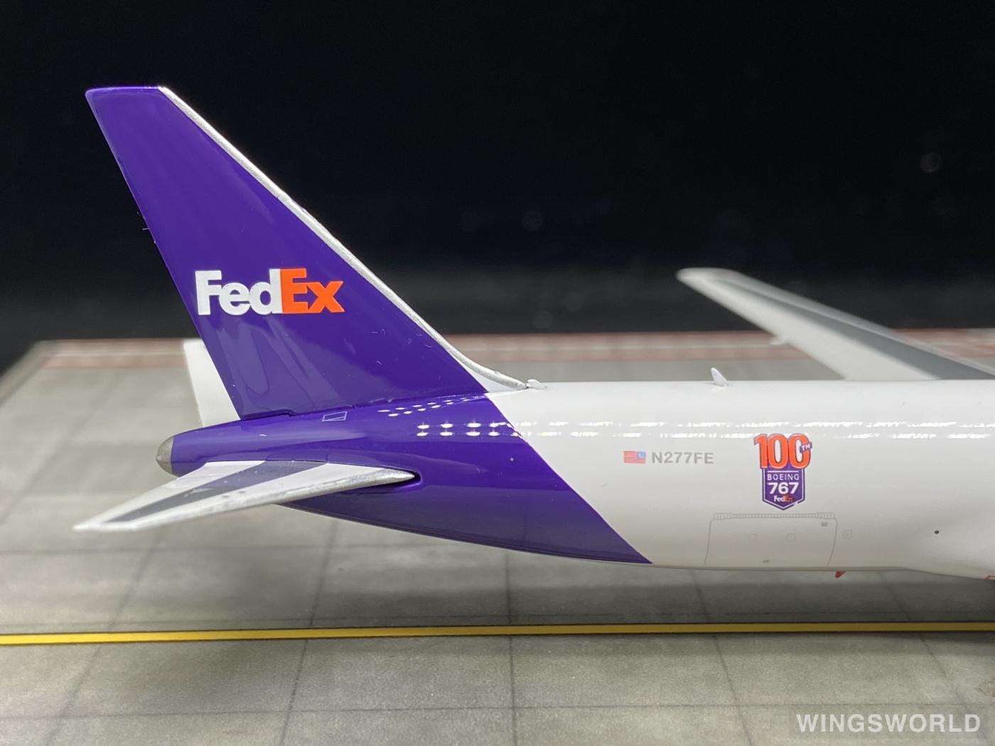 Phoenix 1:400 Boeing 767-300 FedEx 联邦快递 PH04479 N277FE 的照片 作者:图波列夫飞行大队 ...