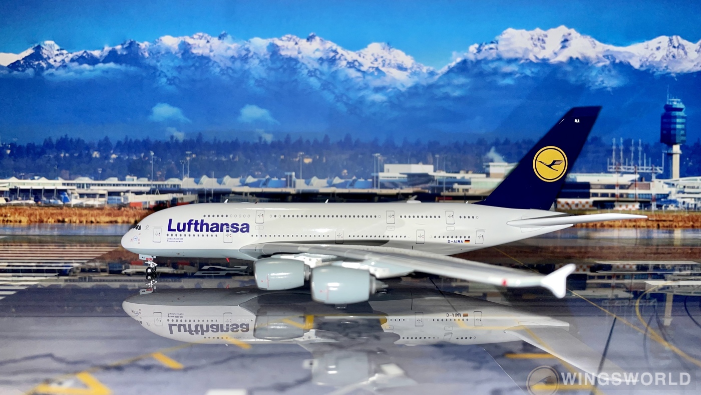 Aviation400 1:400 Airbus A380-800 Lufthansa 汉莎航空 AV4134 D-AIMA 的照片 作者 ...