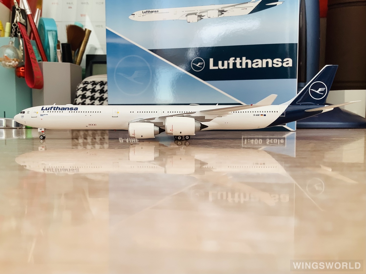 Phoenix 1:400 Airbus A340-600 Lufthansa 汉莎航空 PH04484 D-AIHF 的照片 作者:经天纬地 ...