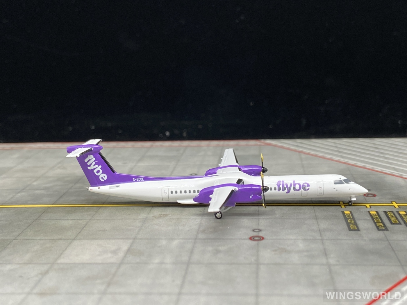 Geminijets 1:400 Bombardier Dash 8-400 Flybe 弗莱比航空 GJBEE2162 G-ECOE 的照片 ...