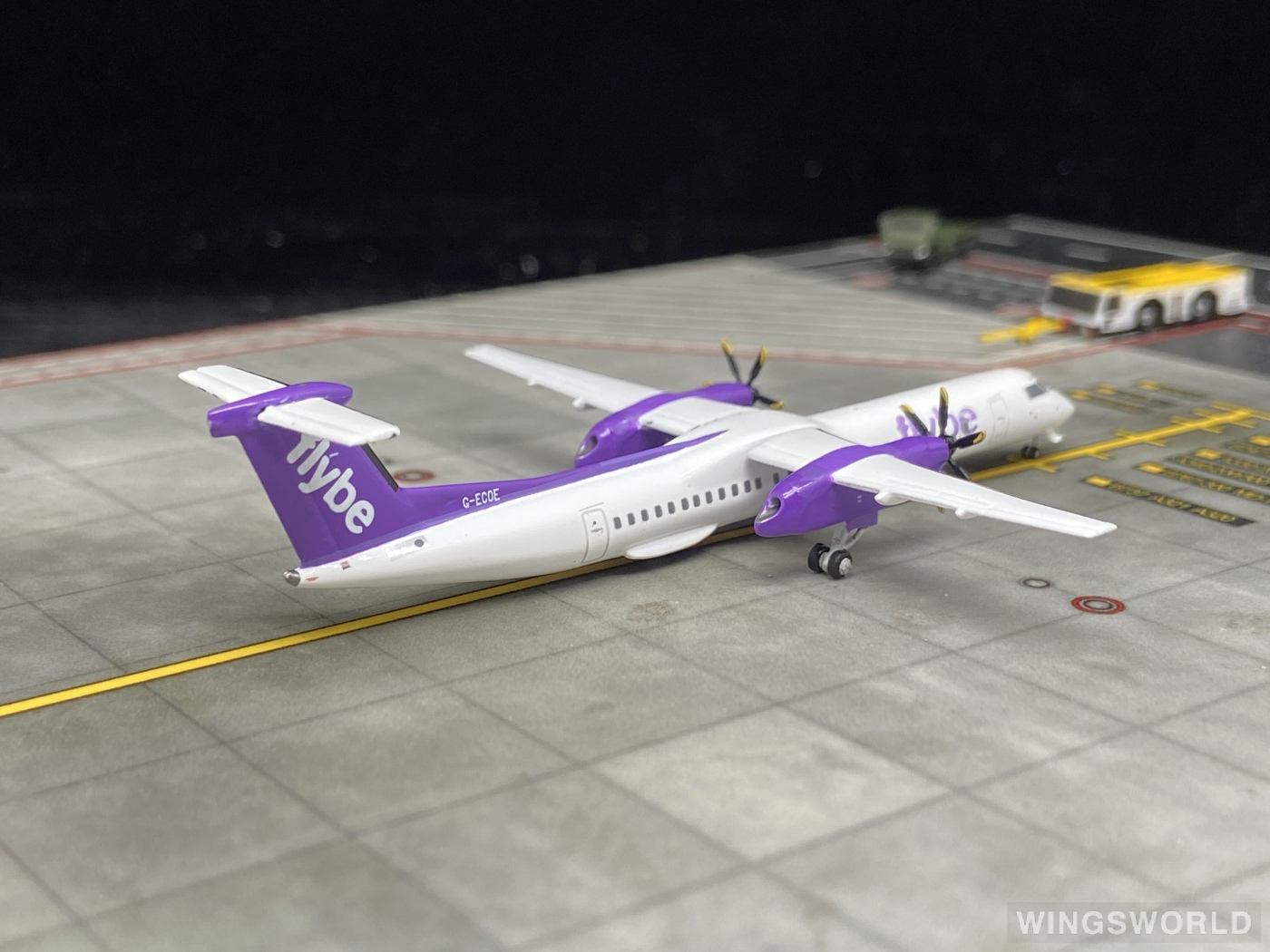 Geminijets 1:400 Bombardier Dash 8-400 Flybe 弗莱比航空 GJBEE2162 G-ECOE 的照片 ...