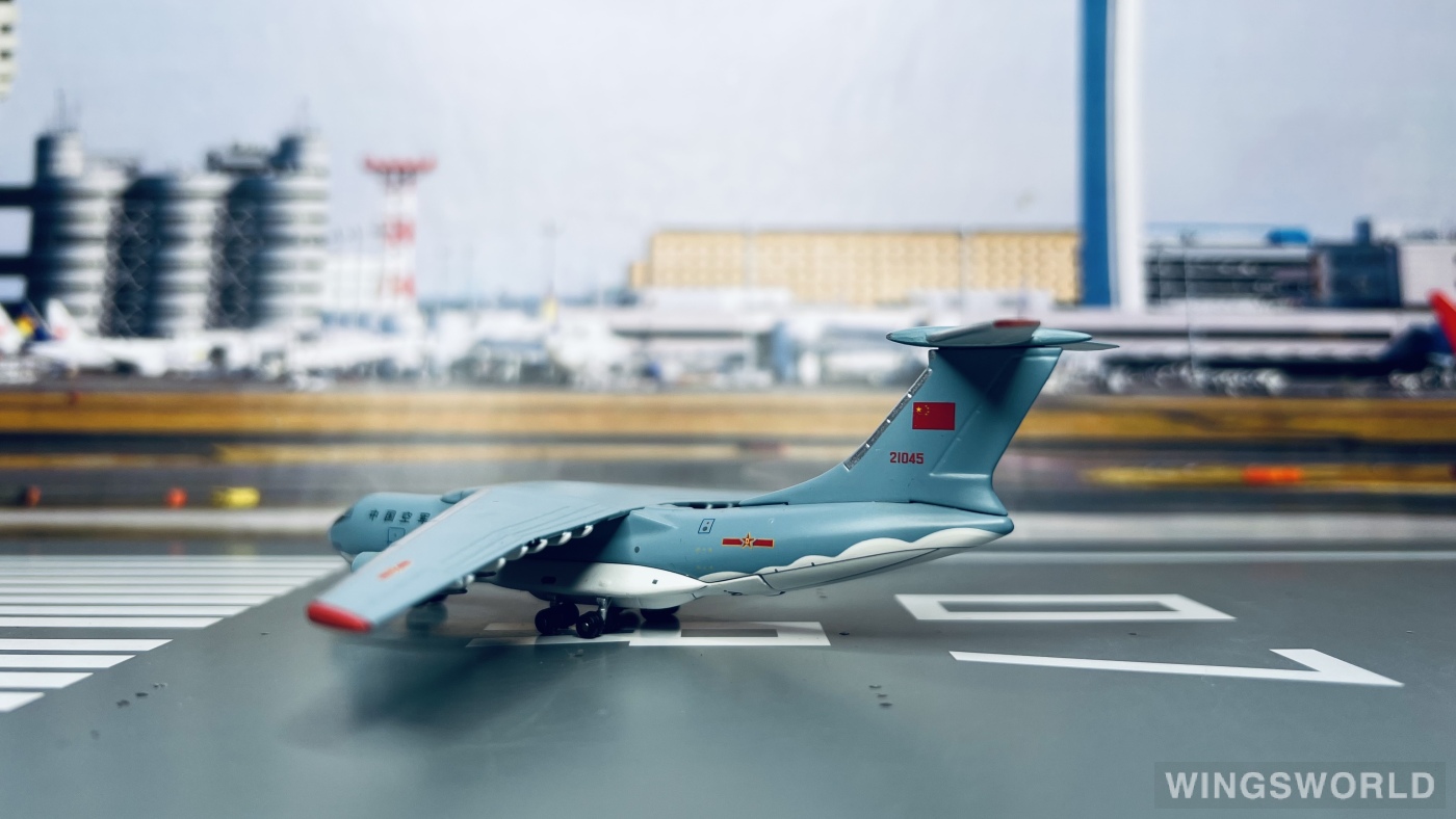 Witty 1:400 Ilyushin Il-76 PLAAF 中国空军 WT4I76014 21045 的照片 作者:Evan ...