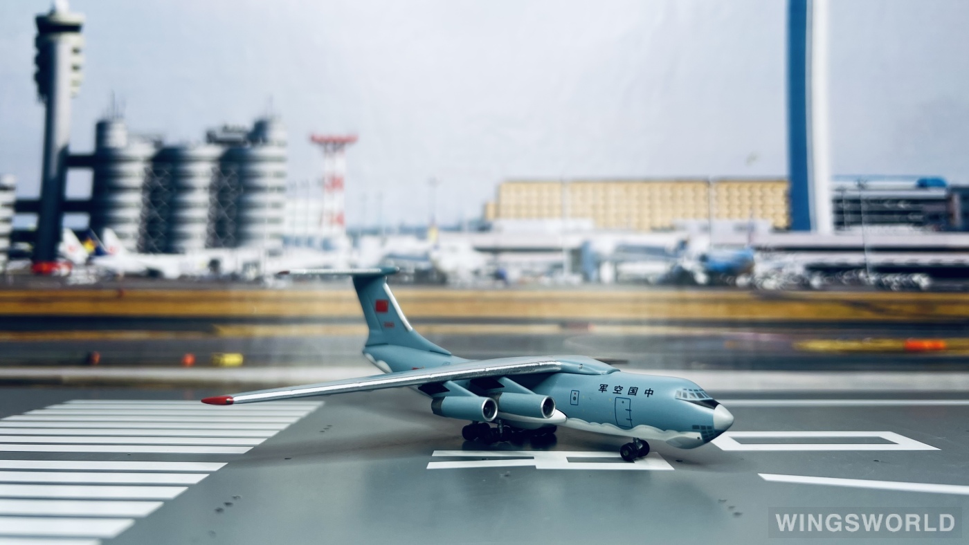 Witty 1:400 Ilyushin Il-76 PLAAF 中国空军 WT4I76014 21045 的照片 作者:Evan ...