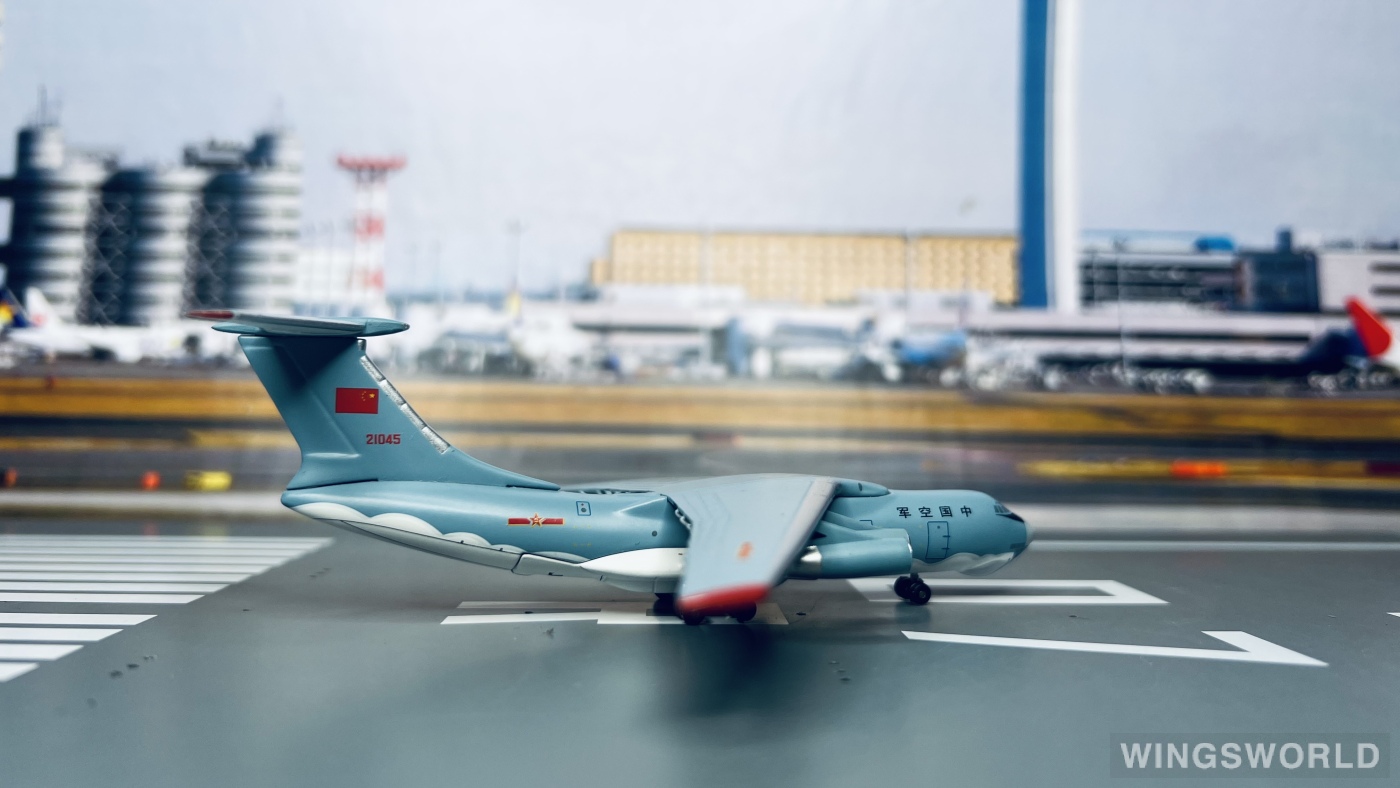 Witty 1:400 Ilyushin Il-76 PLAAF 中国空军 WT4I76014 21045 的照片 作者:Evan ...