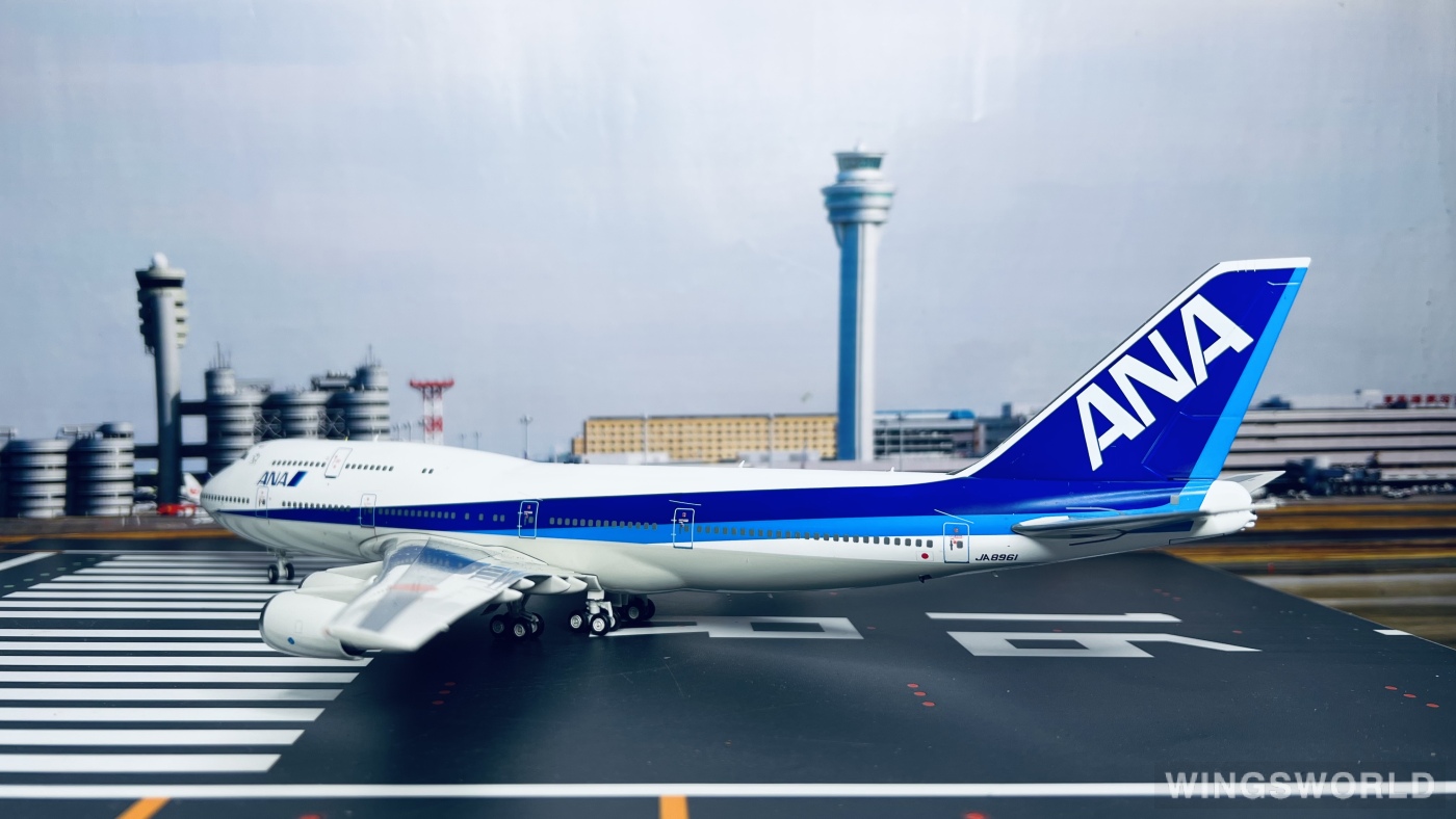 WB Models 1:200 Boeing 747-400 ANA 全日空 WB-747-4-056 JA8961 的照片 作者 ...