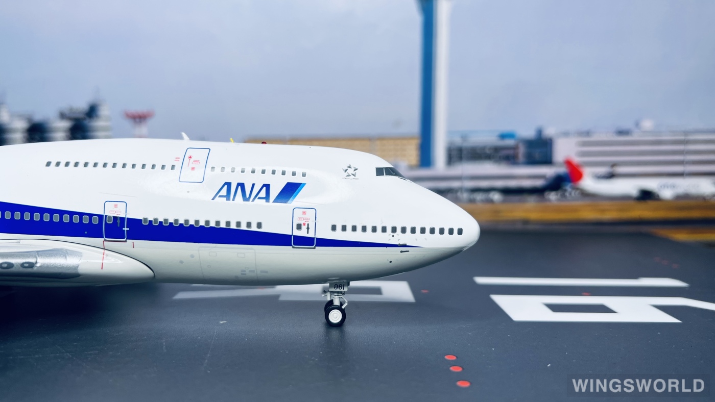 WB Models 1:200 Boeing 747-400 ANA 全日空 WB-747-4-056 JA8961 的照片 作者:JohnnyTS - 飞机模型世界资料库