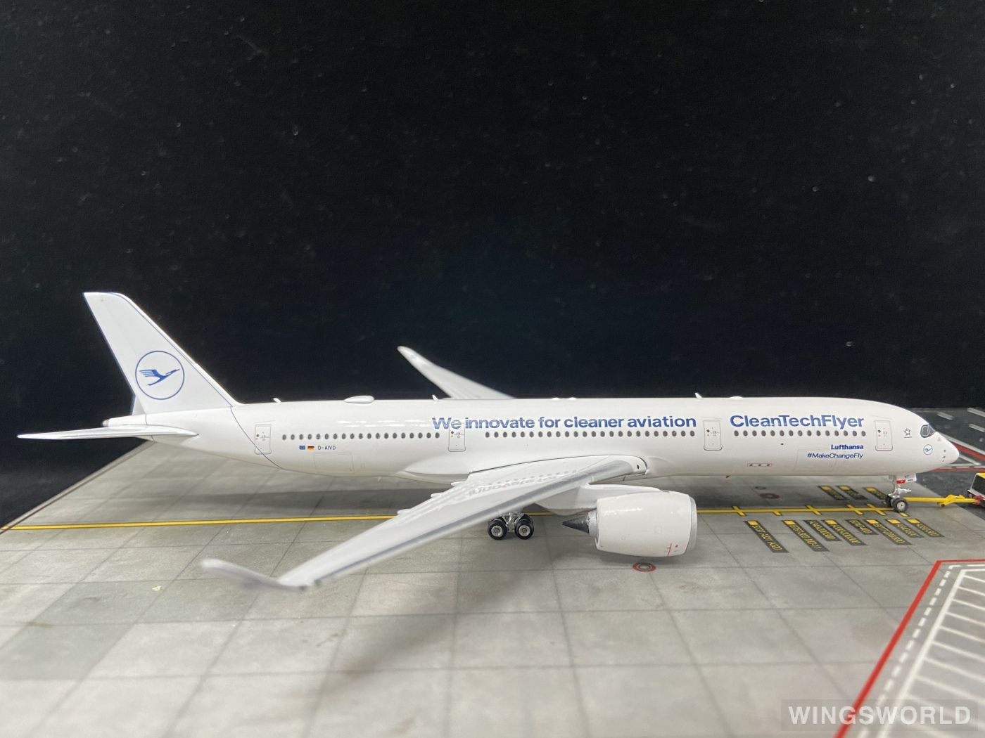 Phoenix 1:400 Airbus A350-900 Lufthansa 汉莎航空 PH04487 D-AIVD 的照片 作者:钱院长 ...