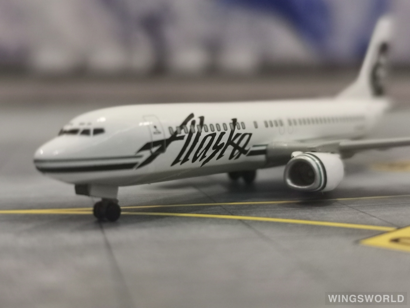 Dragon Models 1:400 Boeing 737-400 Alaska Airlines 阿拉斯加航空 55550 N794AS ...