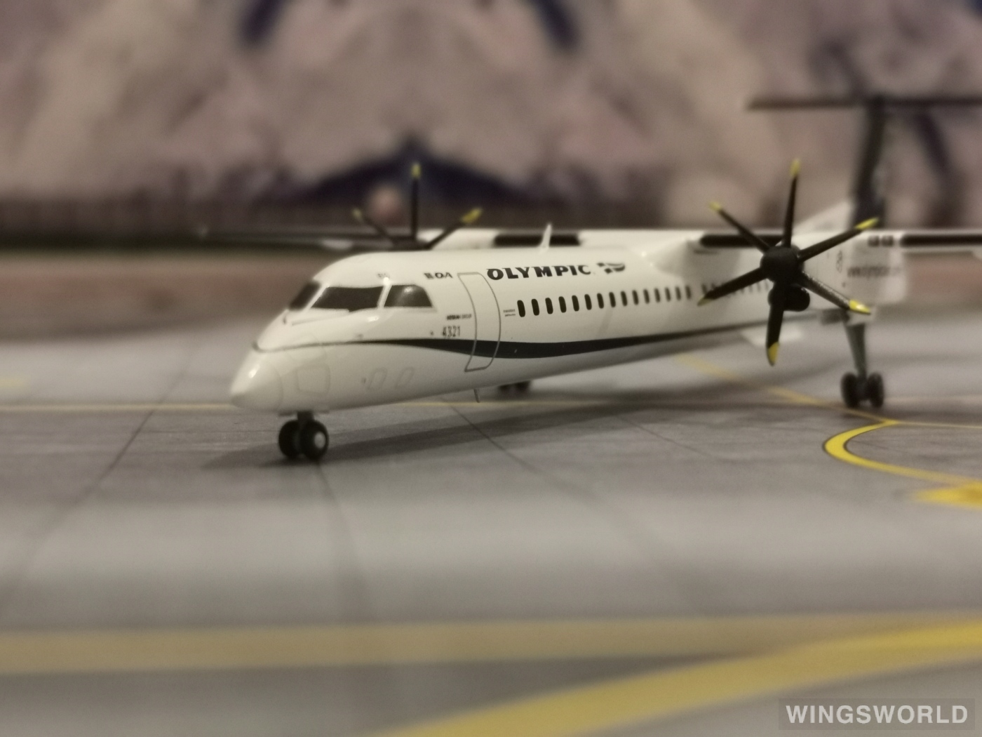 Herpa 1:200 Bombardier Dash 8-400 Olympic Air 奥林匹克航空 571661 SX-OBG 的照片 ...
