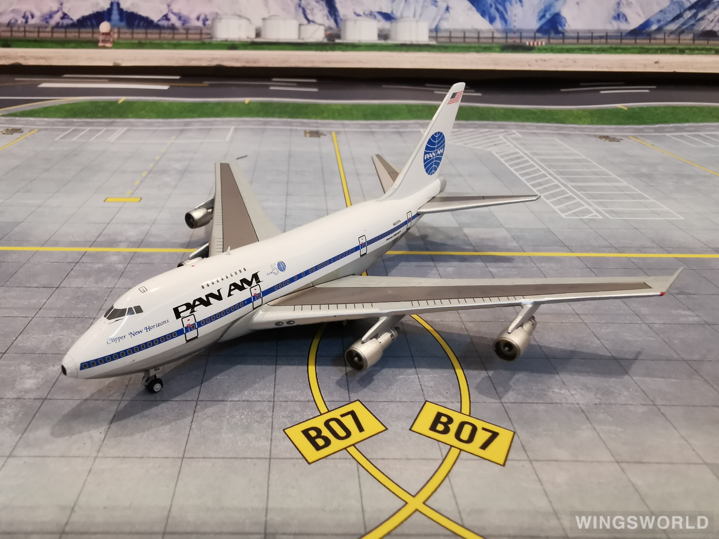 JC Wings 1:400 Boeing 747SP Pan Am 泛美航空 EW474S002 N533PA 的照片 作者 ...