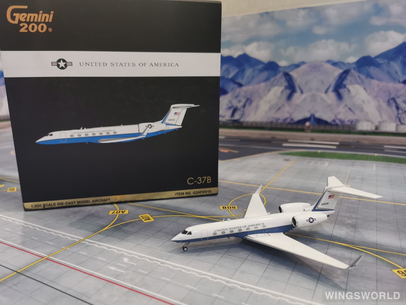 Geminijets 1:200 Gulfstream G550 USAF 美国空军 G2AFO916 60500 的照片 作者 ...