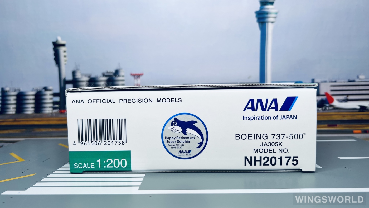 Hogan 1:200 Boeing 737-500 ANA 全日空 NH20175 JA305K 的照片 作者:JohnnyTS - 飞机 ...