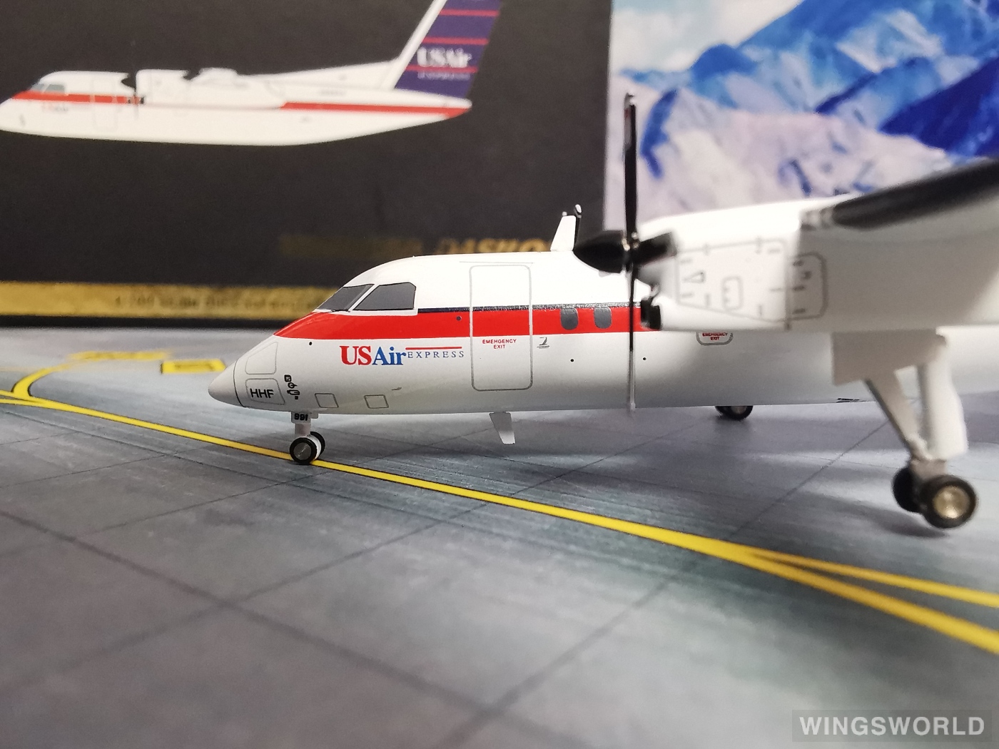 Geminijets 1:200 Bombardier Dash 8-100 US Airways 全美航空 G2USA177 N991HA ...