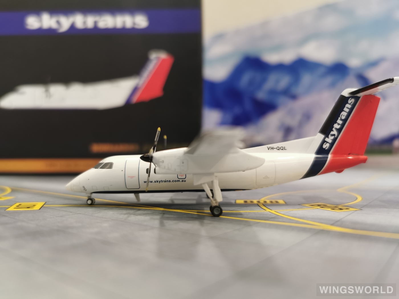Geminijets 1:200 Bombardier Dash 8-100 Skytrans Airlines G2SKP201 VH ...