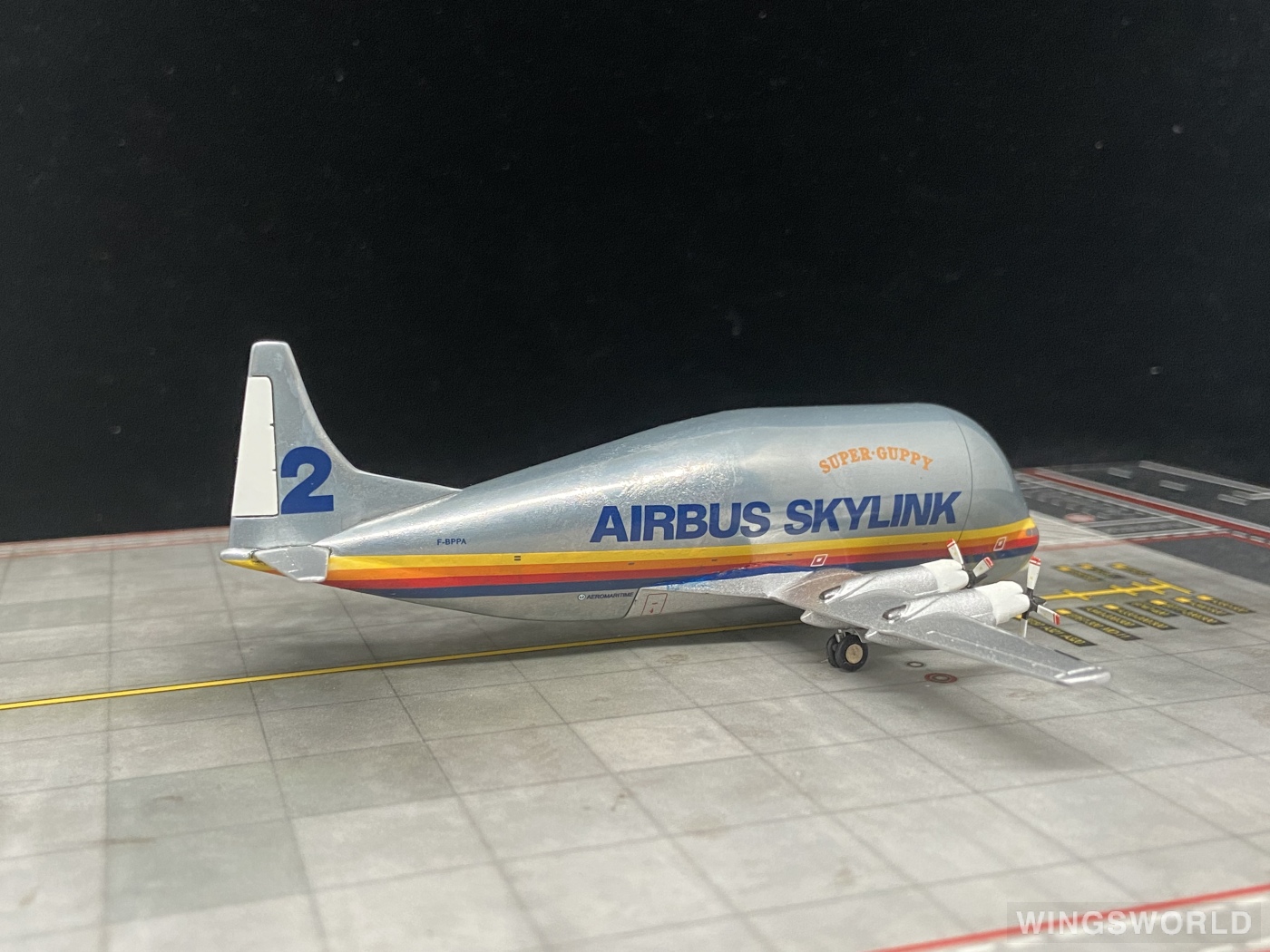 SKY400 1:400 Boeing 377 Airbus 空中客车 sky4055 F-BPPA 超级古比鱼的照片 作者:图波列夫飞行大队 ...