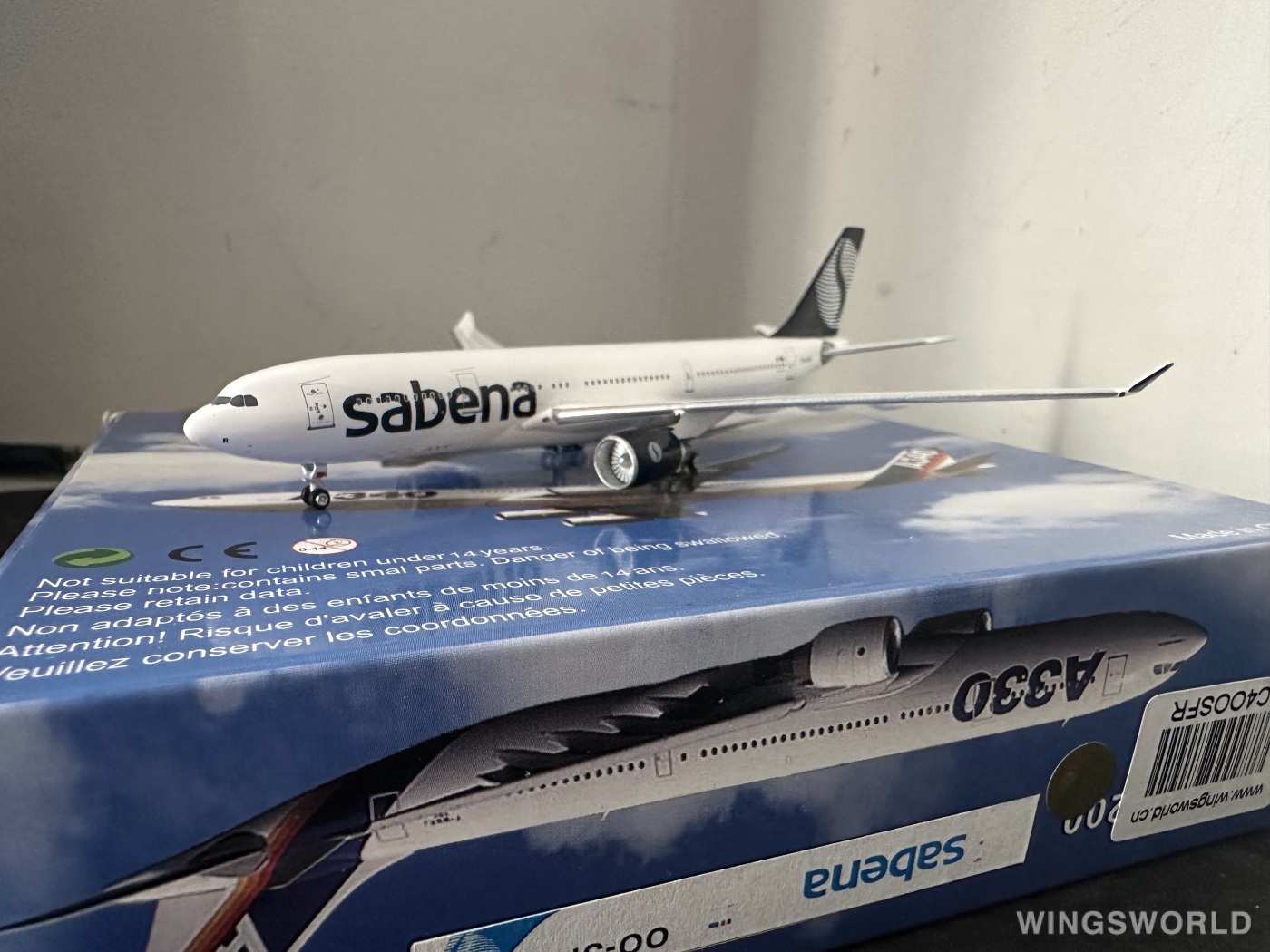 AeroClassics 1:400 Airbus A330-200 Sabena 比利时航空 AC4OOSFR OO-SFR 的照片 作者 ...