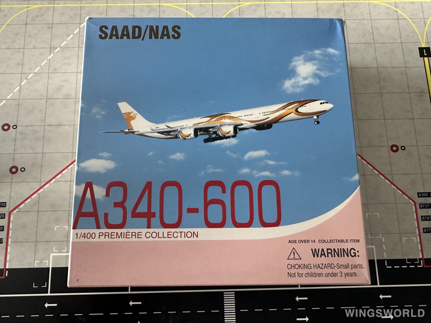 Dragon Models 1:400 Airbus A340-600 SAAD/NAS Saudi National Air Service ...