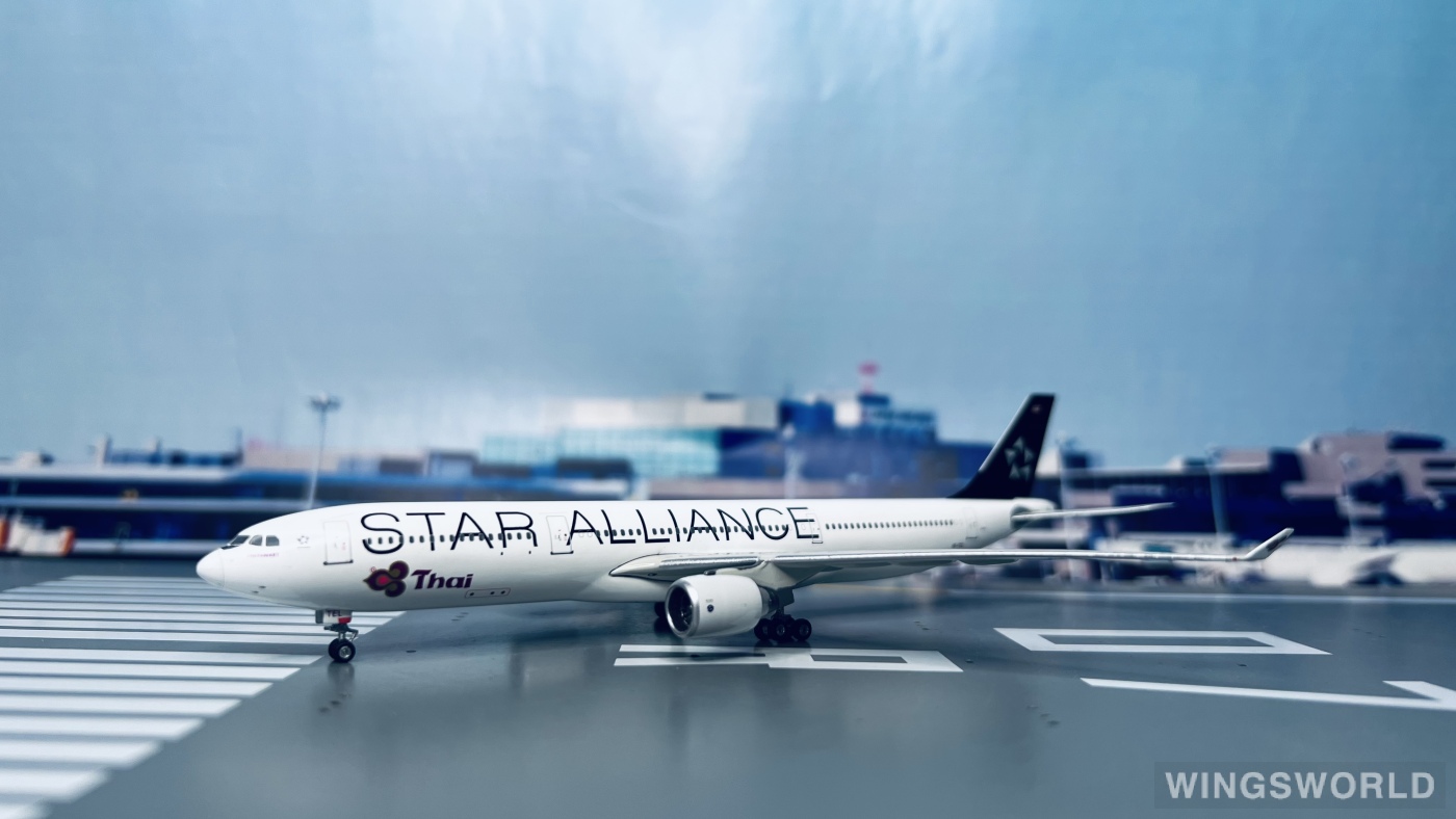 Phoenix 1:400 Airbus A330-300 Thai Airways 泰国国际航空 PH10498 HS-TEL 星空联盟的 ...