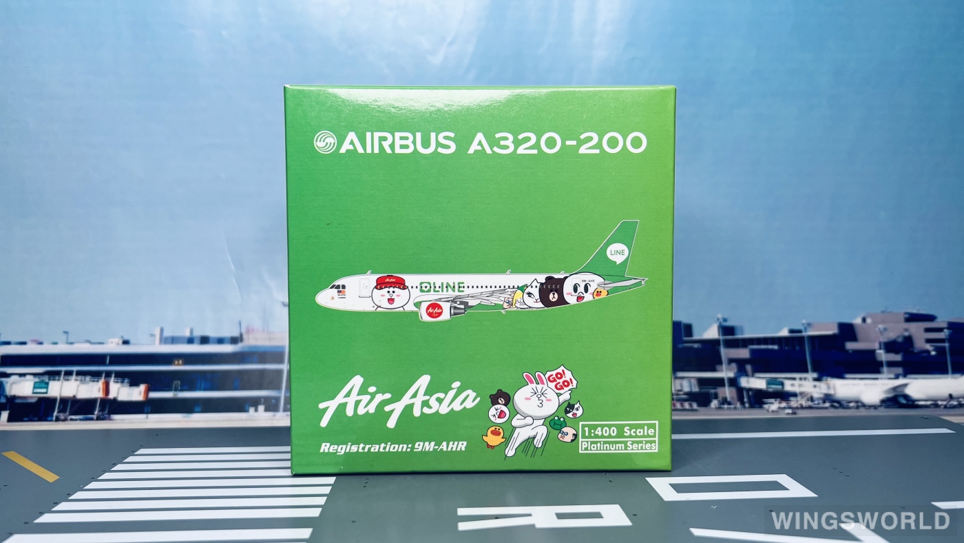 Phoenix 1:400 Airbus A320 AirAsia 亚洲航空 PH11098 9M-AHR 的照片 作者:JohnnyTS ...