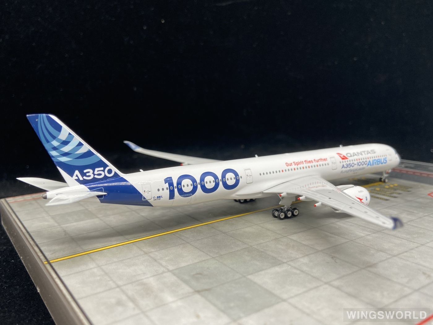 Phoenix 1:400 Airbus A350-1000 Airbus 空中客车 PH04448 F-WMIL 的照片 作者:图波列夫飞行 ...