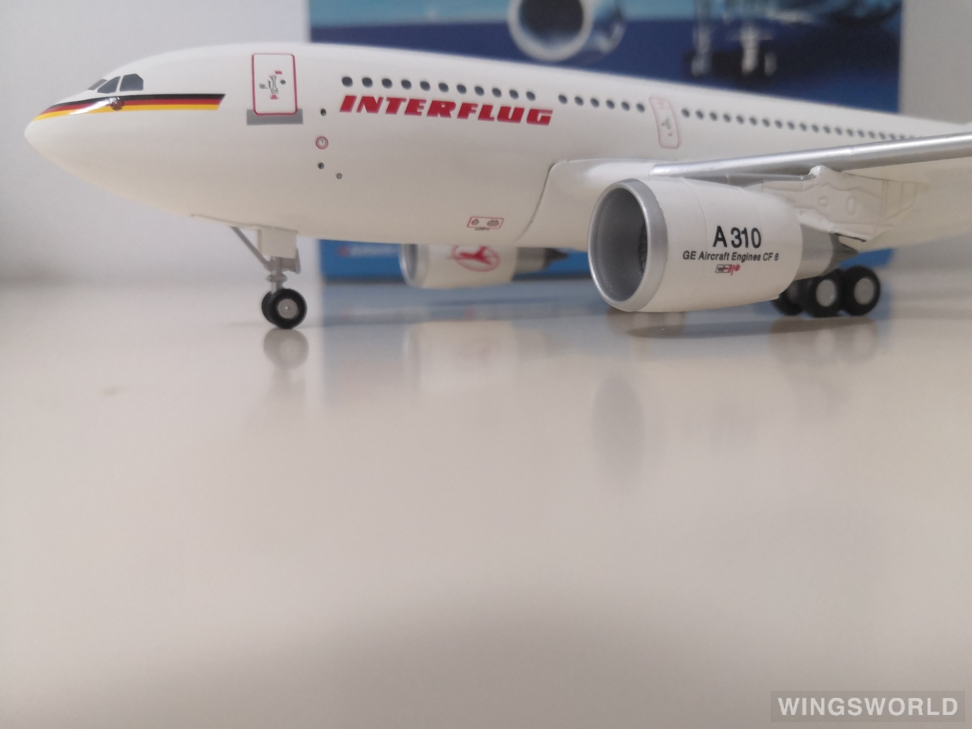 Hobby Master 1:200 Airbus A310-300 Interflug 东德航空 HL6001 DDR-ABB 的照片 作者 ...