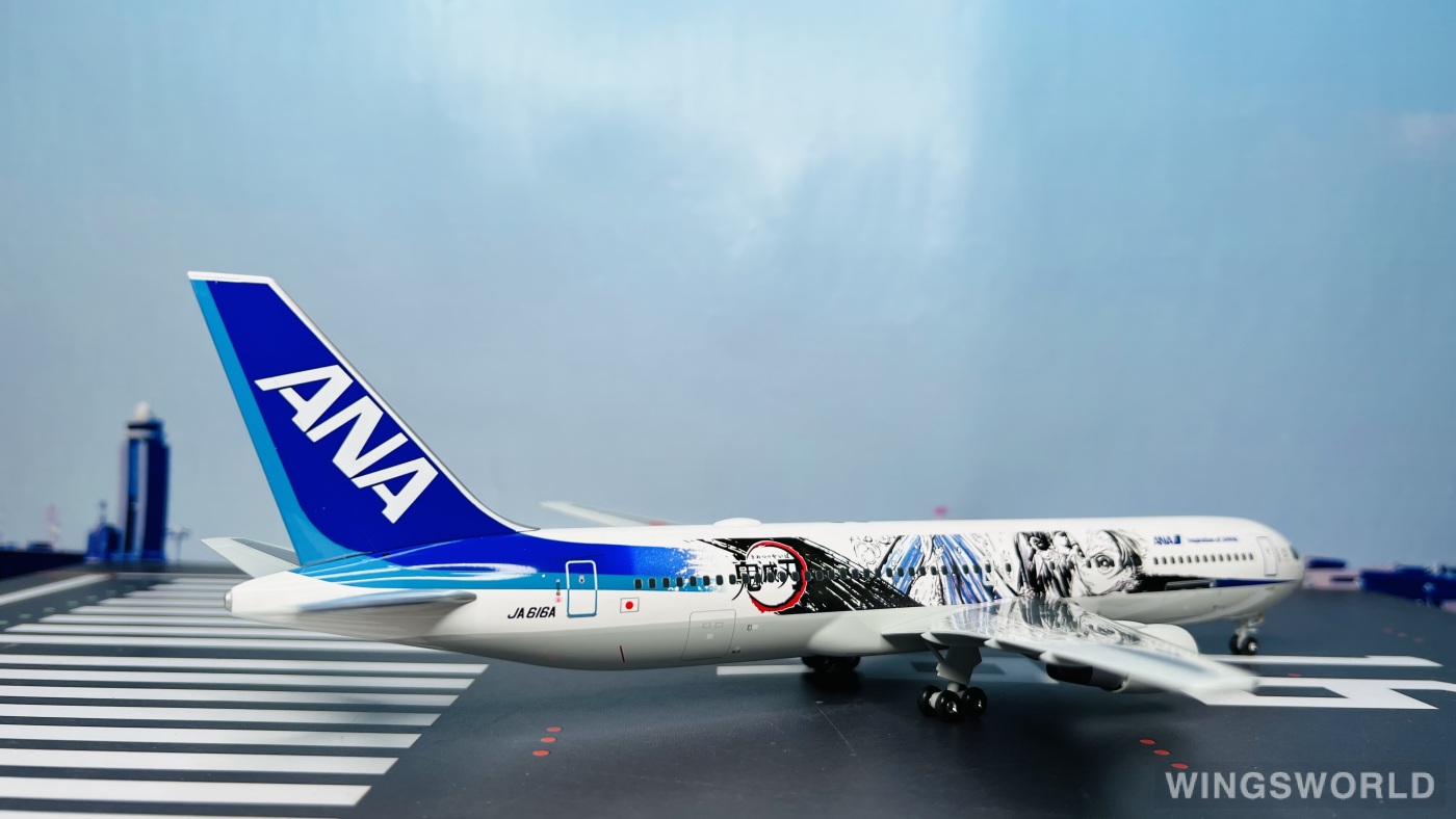 Hogan 1:200 Boeing 767-300ER ANA 全日空 NH20180 JA616A 的照片 作者:JohnnyTS - 飞机模型世界资料库