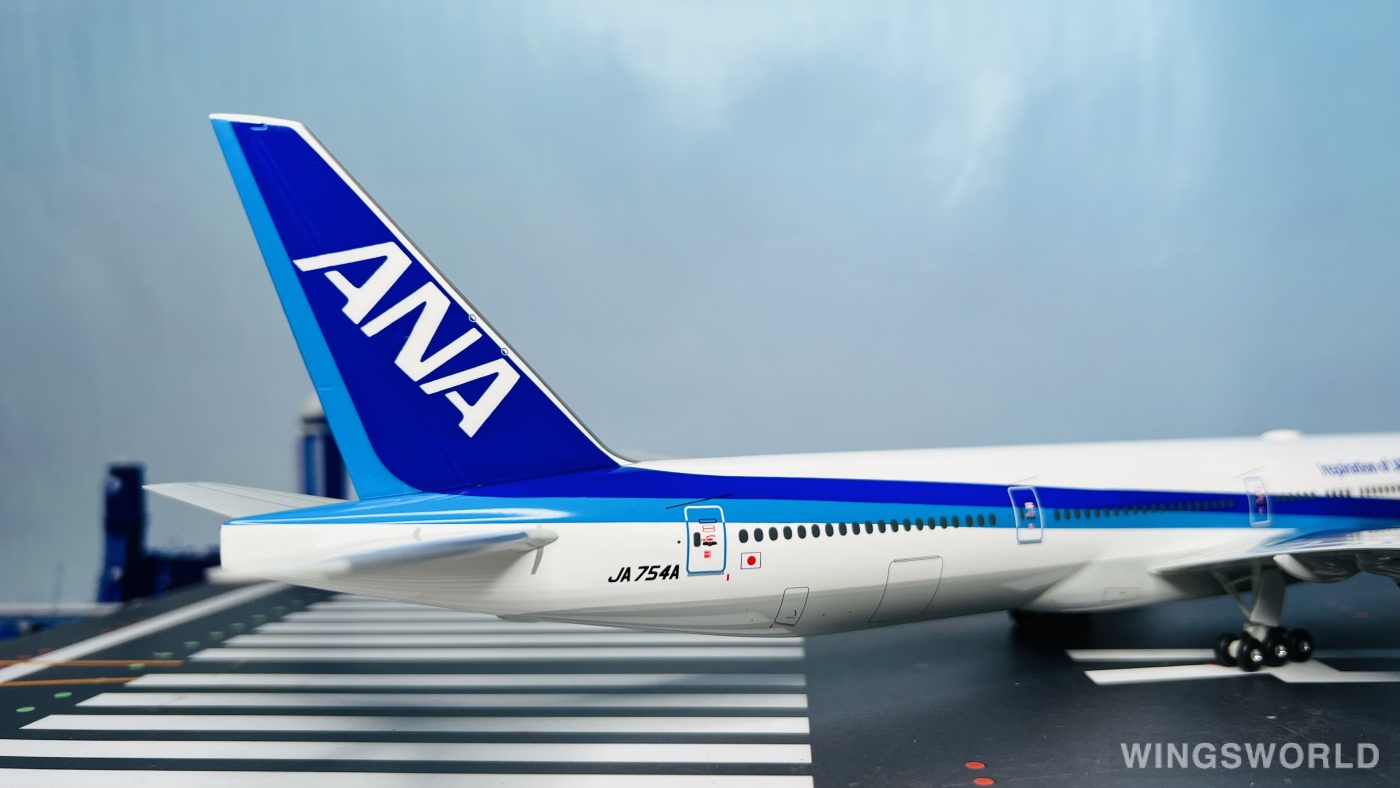 Hogan 1:200 Boeing 777-300 ANA 全日空 NH20097 JA754A 的照片 作者:JohnnyTS - 飞机模型世界资料库