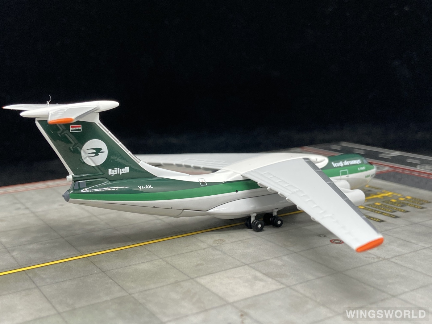 AeroClassics 1:400 Ilyushin Il-76 Iraqi Airways 伊拉克航空 ACYIAIL YI-AIL 的 ...