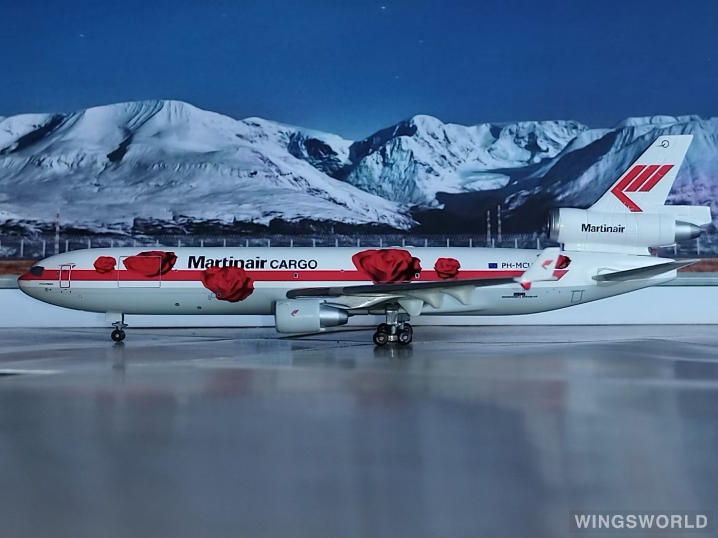 Dragon Models 1:400 McDonnell Douglas MD-11 Martinair 马丁航空 55972 PH-MCU ...