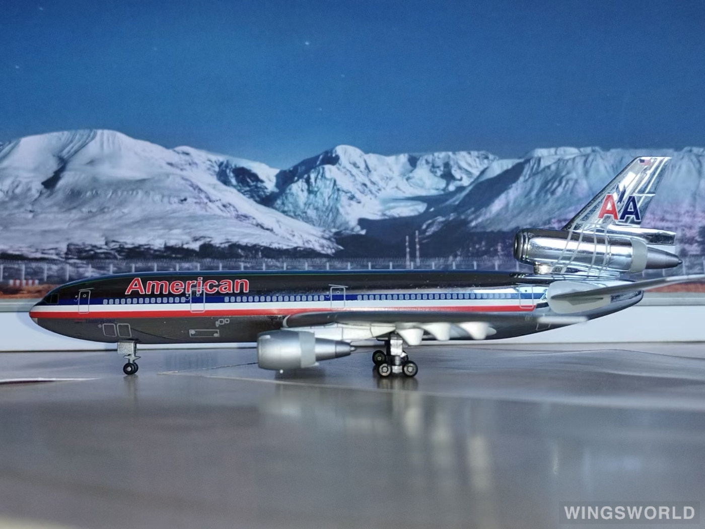 Dragon Models 1:400 McDonnell Douglas DC-10 American Airlines 美国航空 ...
