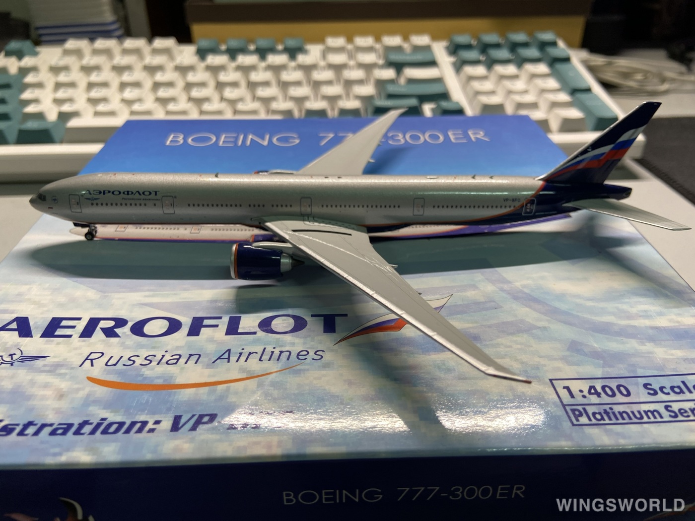 Phoenix 1:400 Boeing 777-300ER Aeroflot 俄罗斯航空 PH11699 VP-BFC 的照片 作者 ...