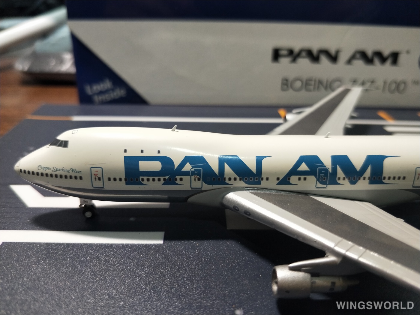 Geminijets 1:400 Boeing 747-100 Pan Am 泛美航空 GJPAA1336 N741PA 的照片 作者 ...