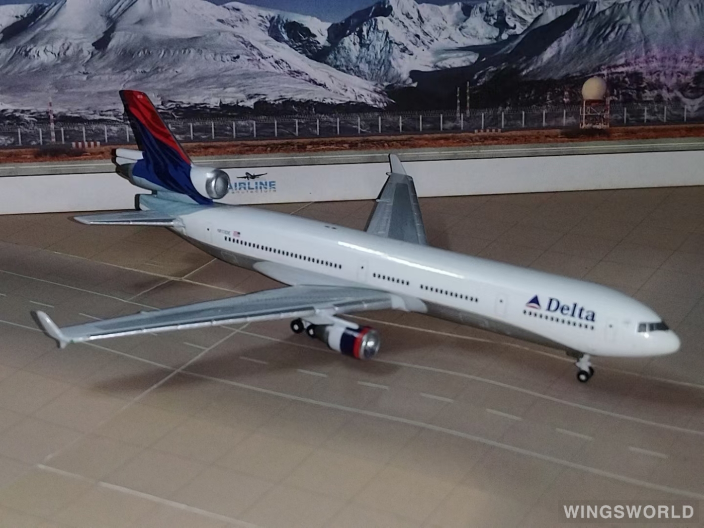 Geminijets 1:400 McDonnell Douglas MD-11 Delta Air Lines 达美航空 GJDAL279 ...