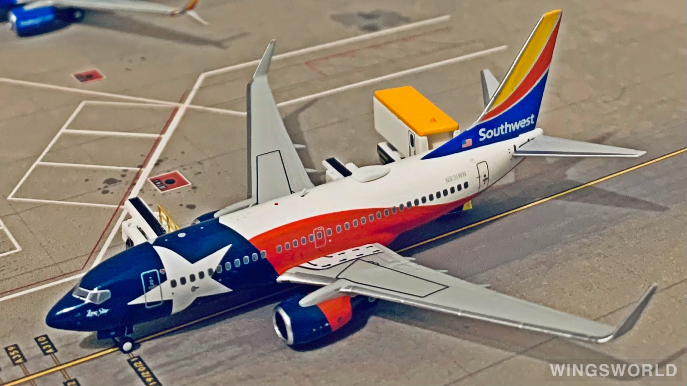 NGmodels 1:400 Boeing 737-700 Southwest Airlines 美国西南航空 NG77013 N931WN ...