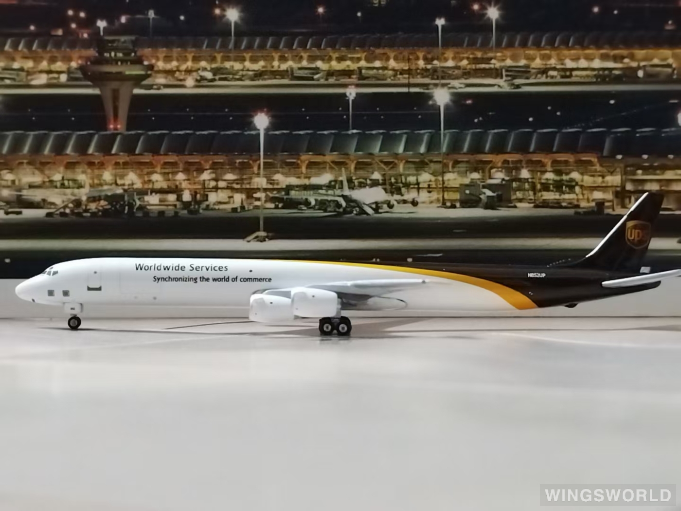 Geminijets 1:400 Douglas DC-8 UPS 联合包裹公司 GJUPS905 N852UP 的照片 作者:jackwqx ...