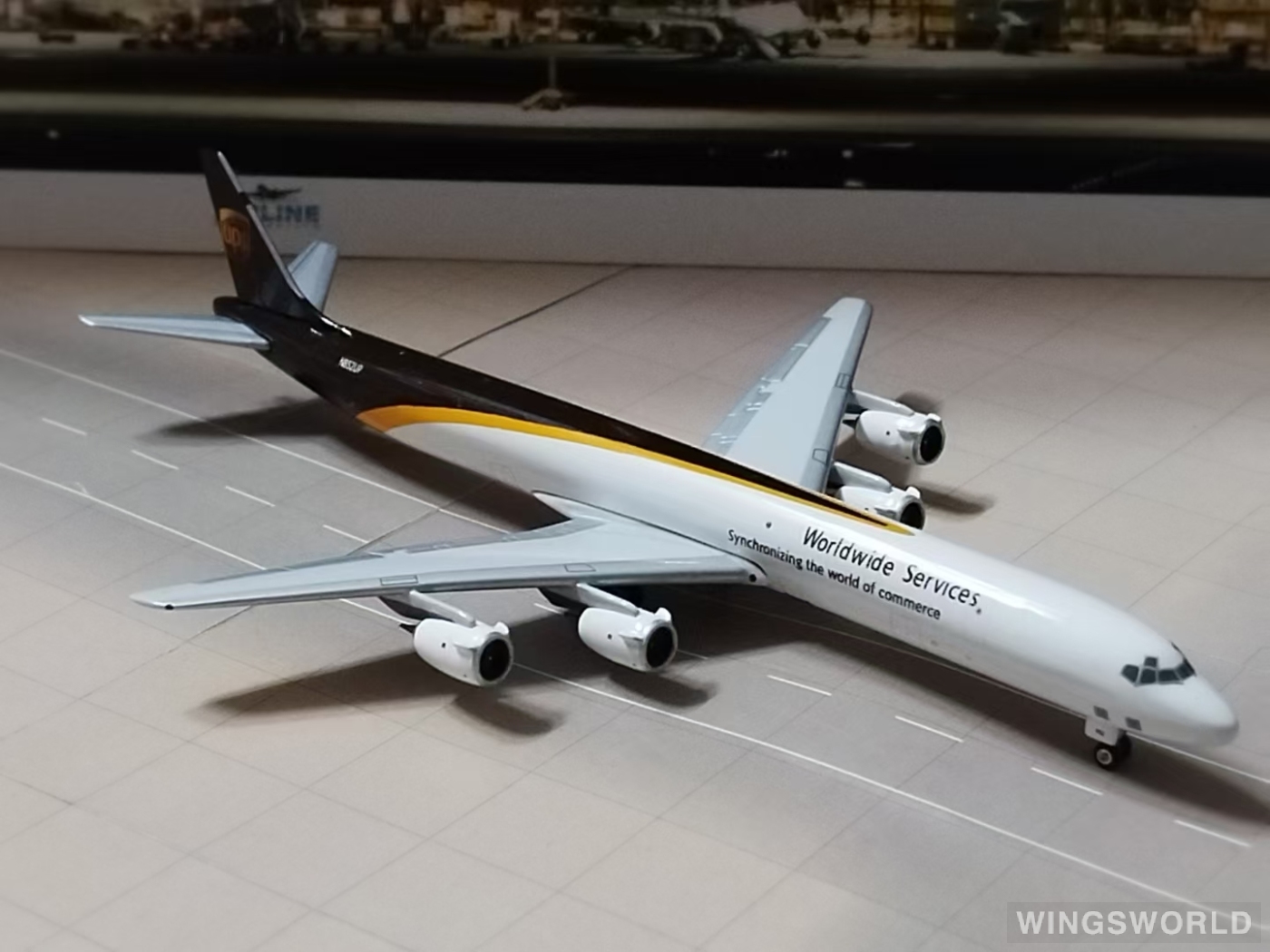 Geminijets 1:400 Douglas DC-8 UPS 联合包裹公司 GJUPS905 N852UP 的照片 作者:jackwqx ...