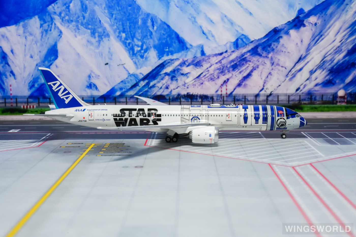 NGmodels 1:400 Boeing 787-9 ANA 全日空 NG55043 JA873A 星球大战的照片 作者:SIGWX ...