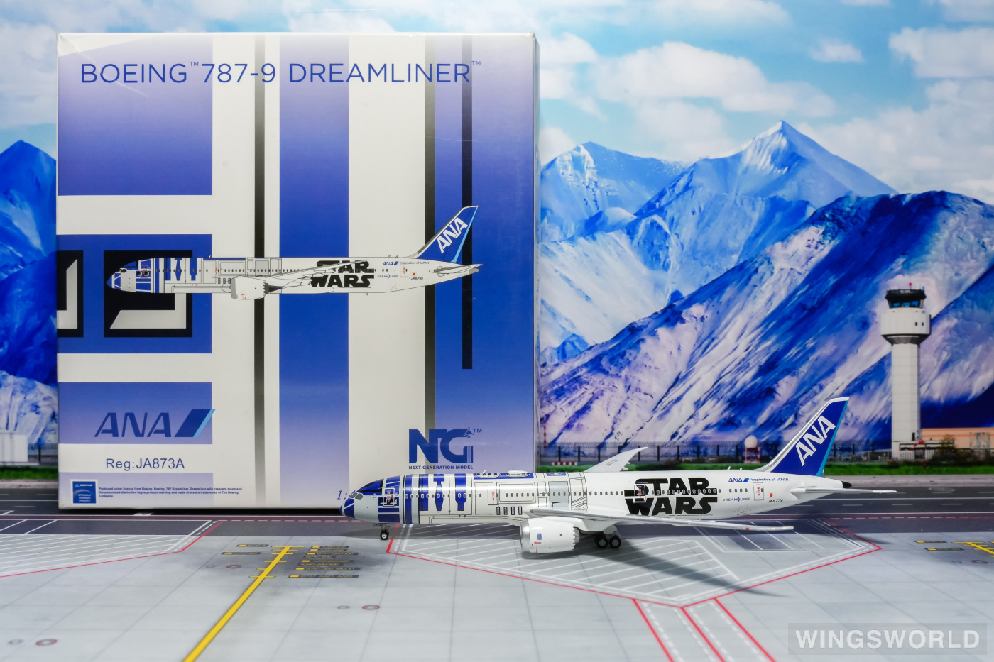 NGmodels 1:400 Boeing 787-9 ANA 全日空 NG55043 JA873A 星球大战的照片 作者:SIGWX ...