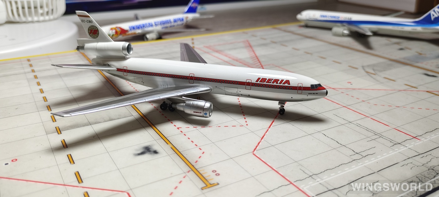 Aviation400 1:400 McDonnell Douglas DC-10 Iberia 西班牙国家航空 AV4DC1002 EC-CBO 的照片 作者:Take off~wqx ...