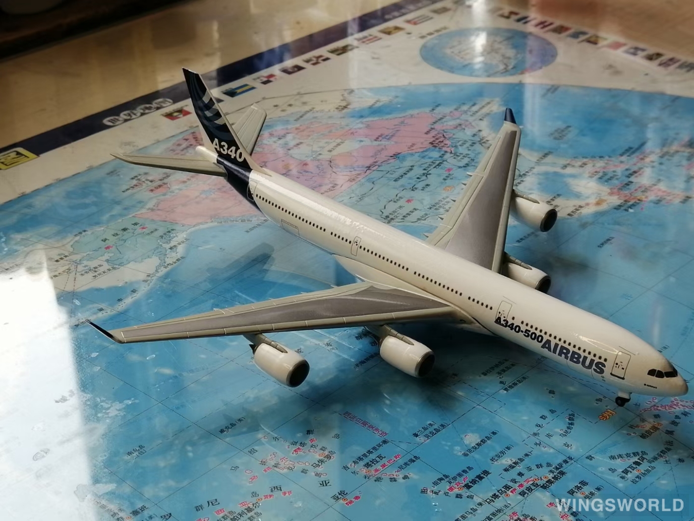Dragon Models 1:400 Airbus A340-500 Airbus 空中客车 55437 的照片 作者:jackwqx - 飞机模型世界资料库