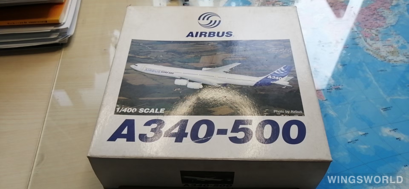 Dragon Models 1:400 Airbus A340-500 Airbus 空中客车 55437 的照片 作者:jackwqx - 飞机模型世界资料库