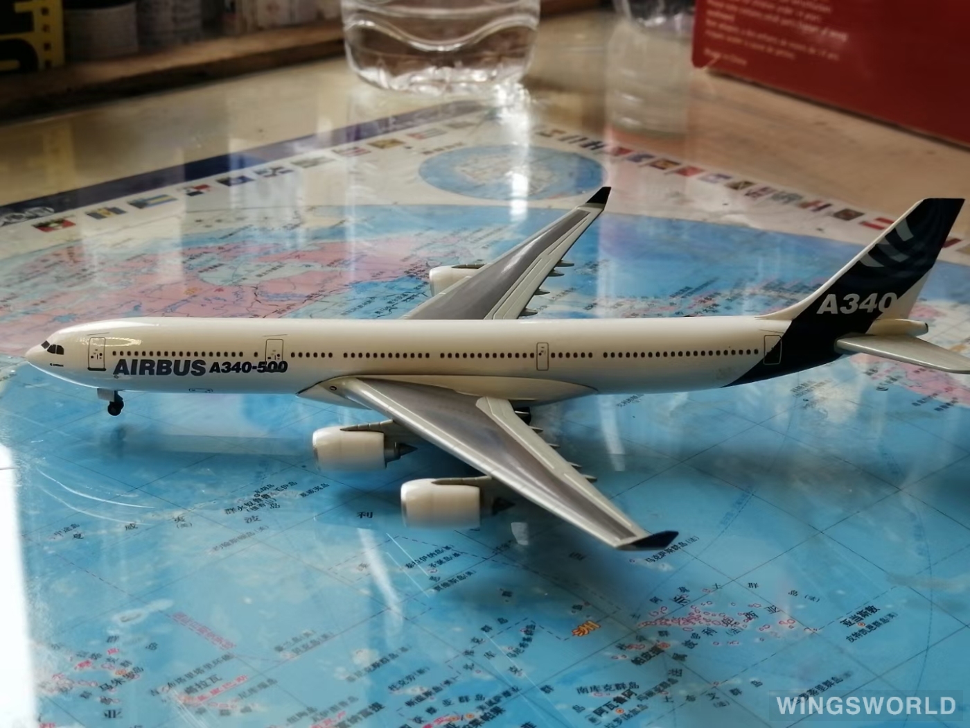 Dragon Models 1:400 Airbus A340-500 Airbus 空中客车 55437 的照片 作者:帅气且自信的wqx° - 飞机模型世界资料库